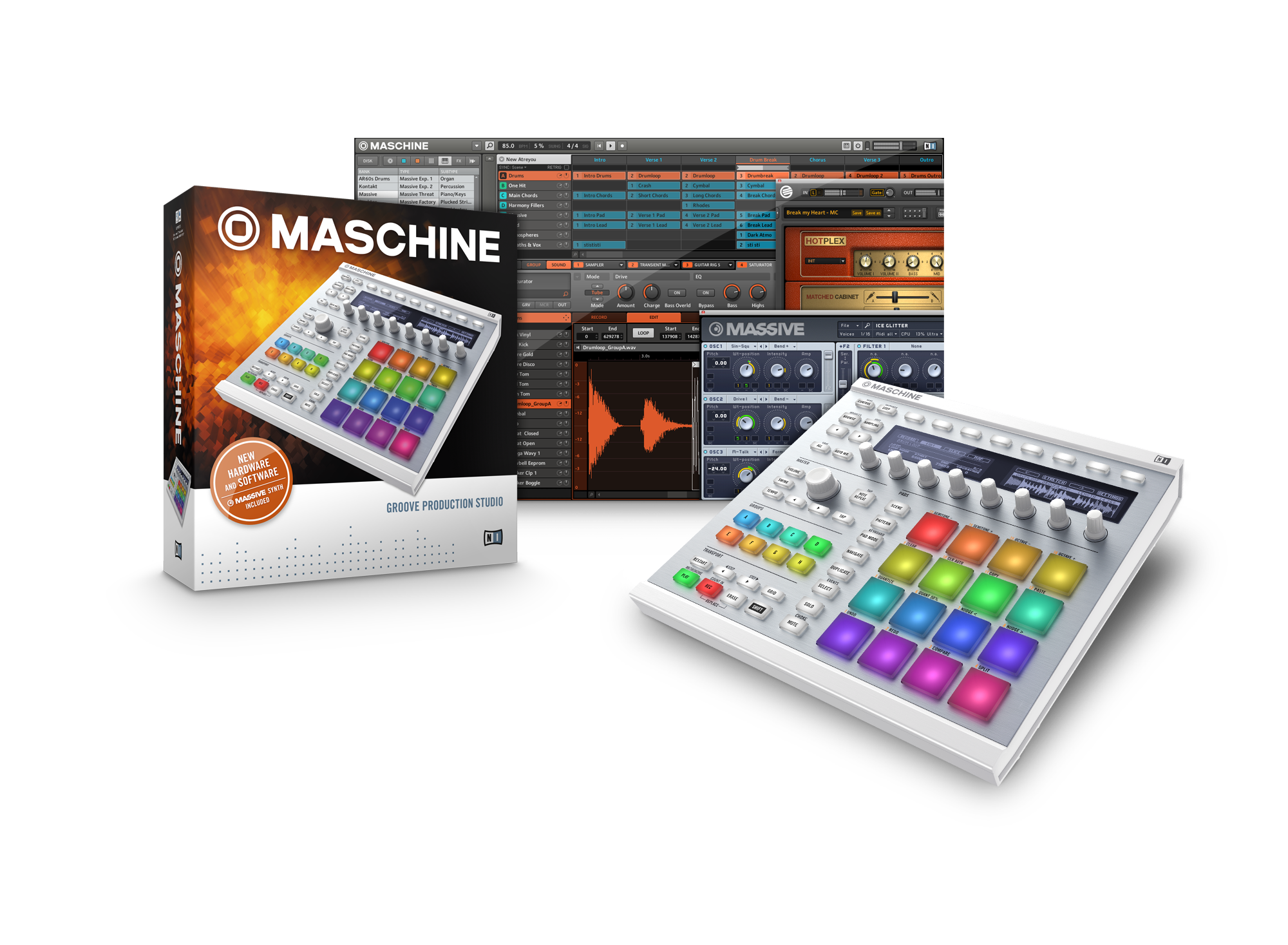 Florian Meindl & Martin Eyerer: Native Instruments Maschine MK2