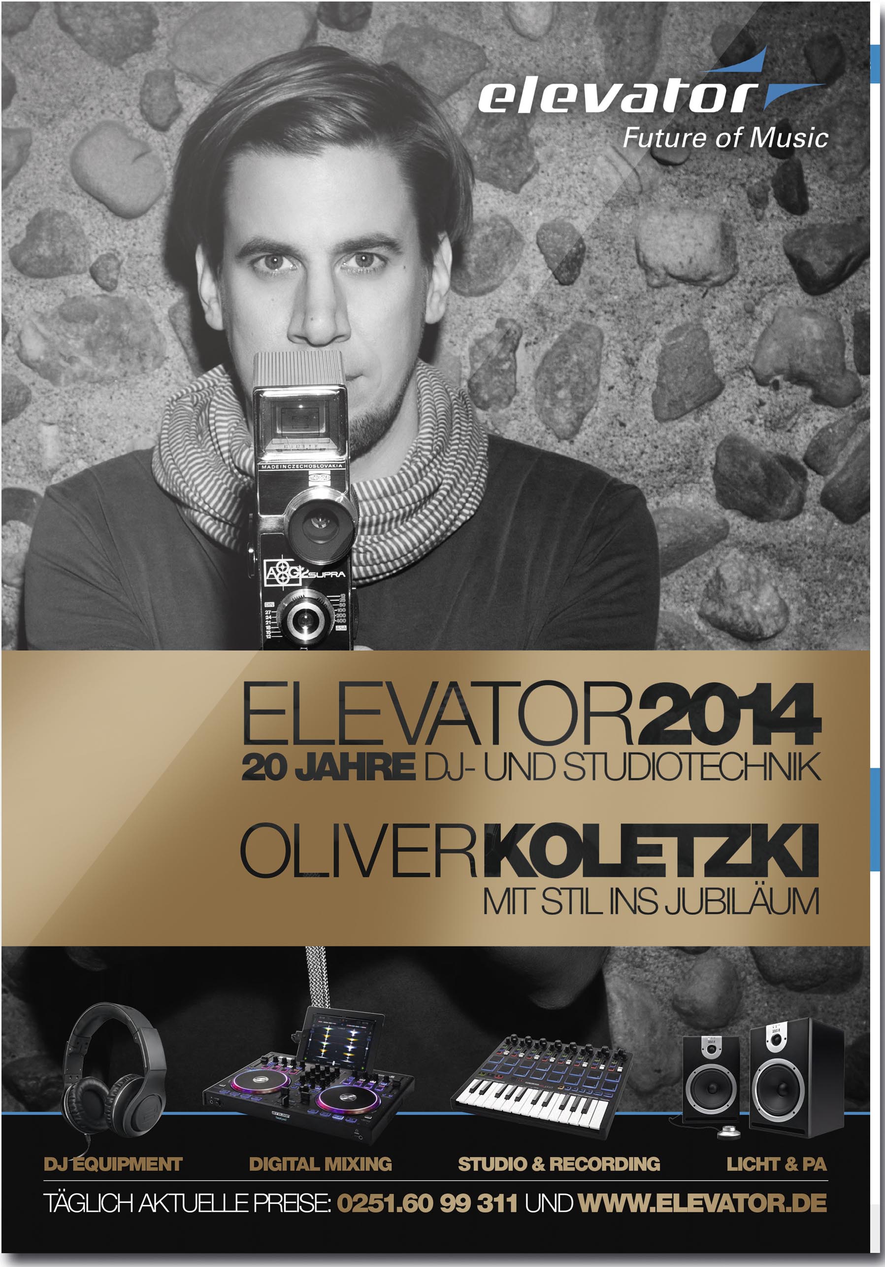 Zum Zwanzigsten: Der Elevator DJ Katalog 2014