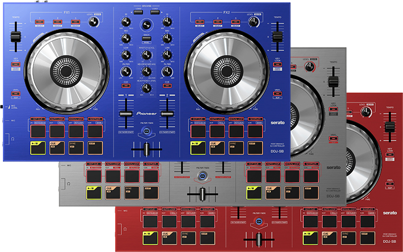 Pioneer DDJ-SB: ab Mitte Juni in drei neuen Farben