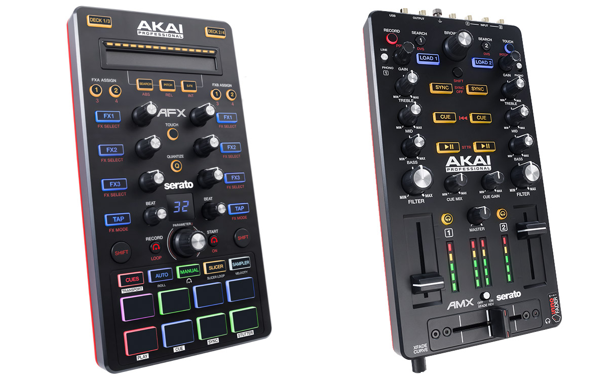 Akai präsentiert modulare Controller für Serato: AMX & AFX