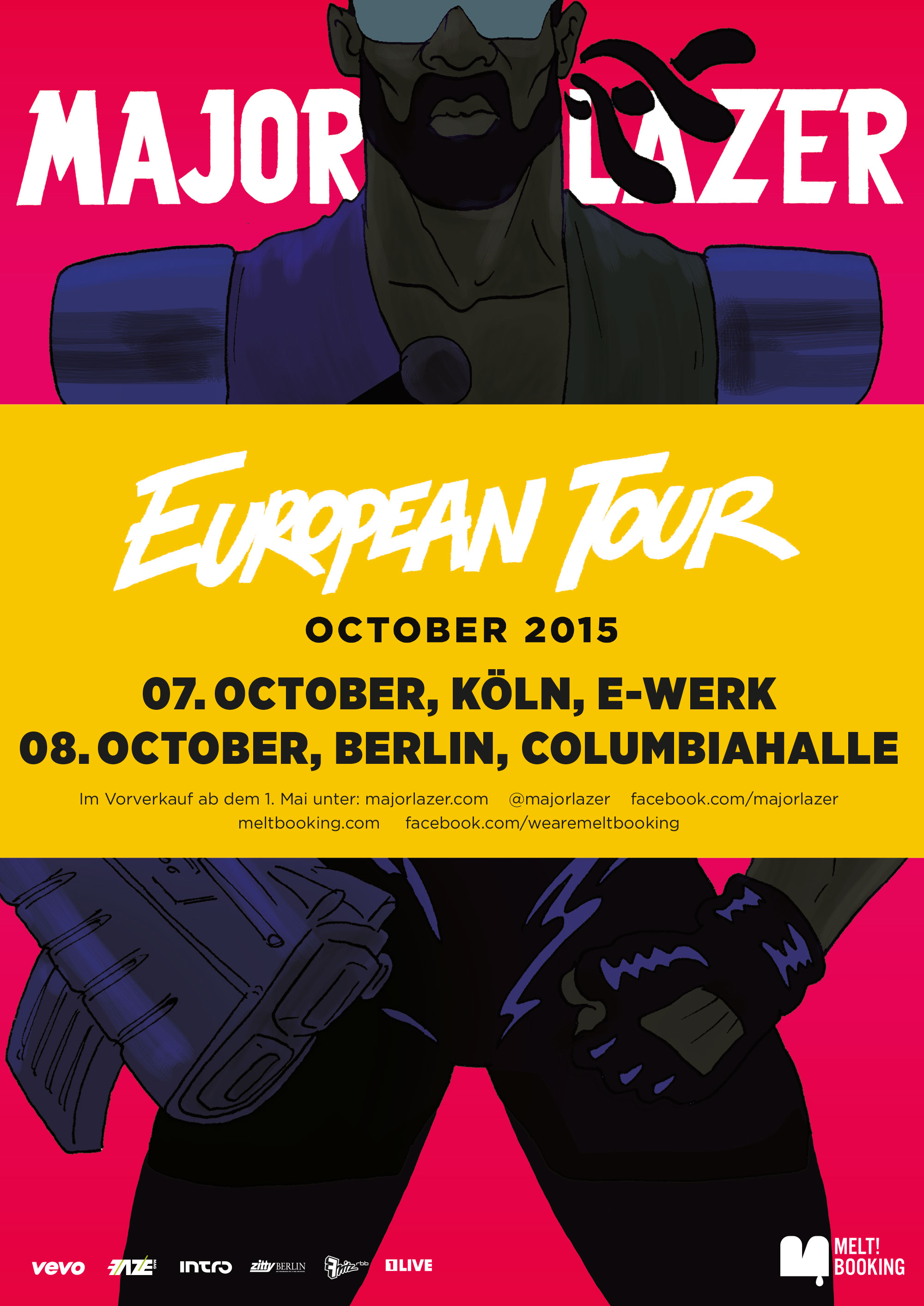 FAZEmag präsentiert: Major Lazer in Deutschland