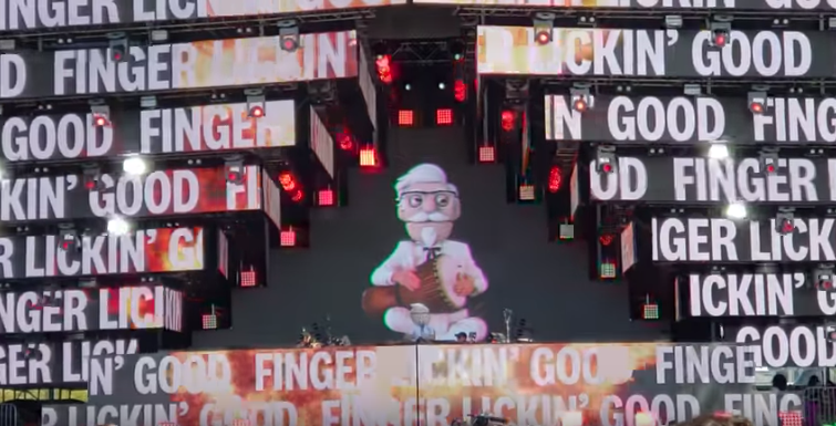 Ultra Music Festival Colonel Sanders Als Dj Tageskarte Ultra Music Festival Colonel Sanders Als Dj Tageskarte