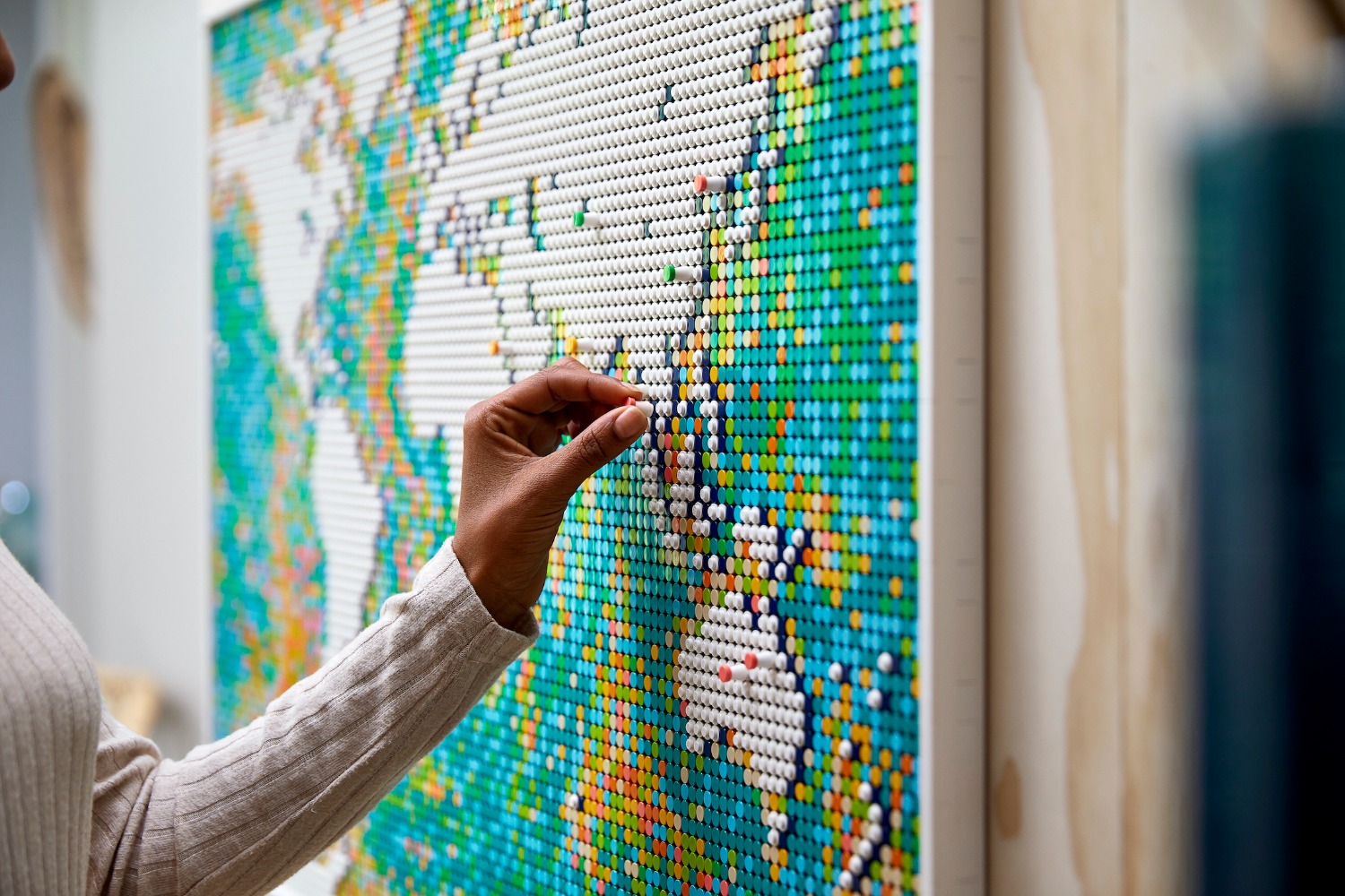 LEGO Art World Map: Das größte LEGO-Set aller Zeiten