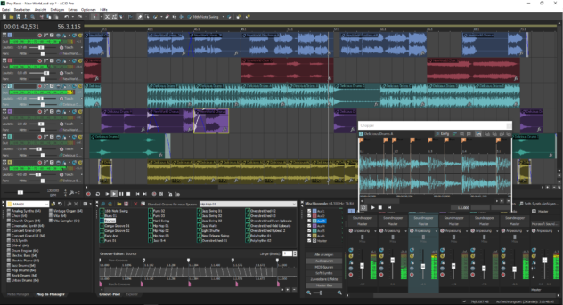 Digital Audio Workstation ACID Pro feiert nach zehn Jahren ihr Comeback