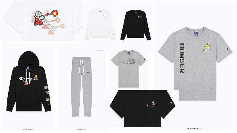 Champion x Super Mario Bros. – ikonisches Zusammentreffen