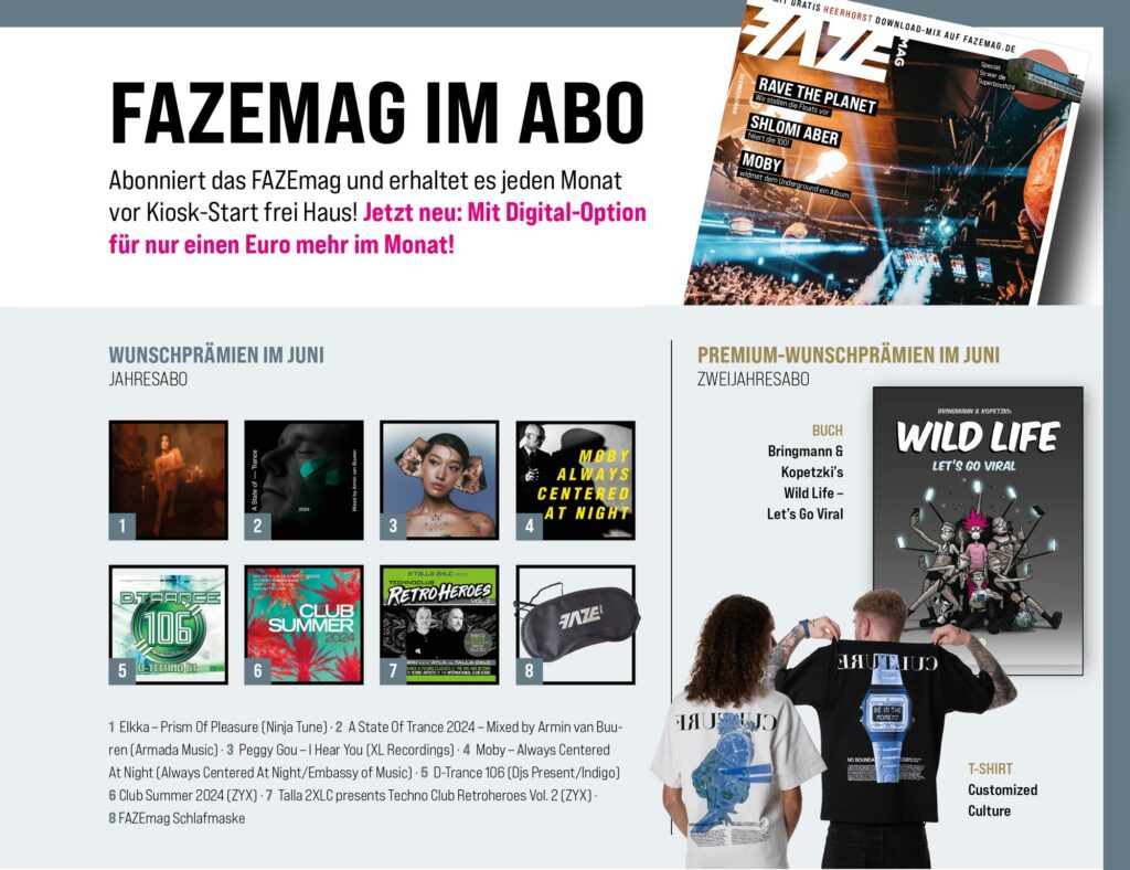FAZEmag Zweijahresabo Print + DIGITAL