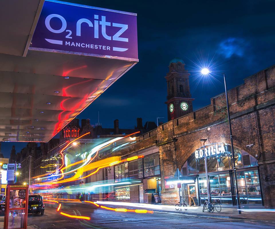 O2 Ritz Club in Manchester sucht verpeilten Gast