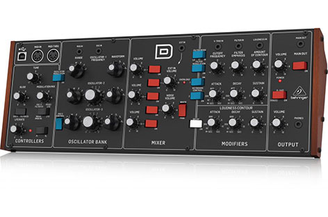 Behringer klont den Minimoog - Kult-Synthesizer für 400 Euro
