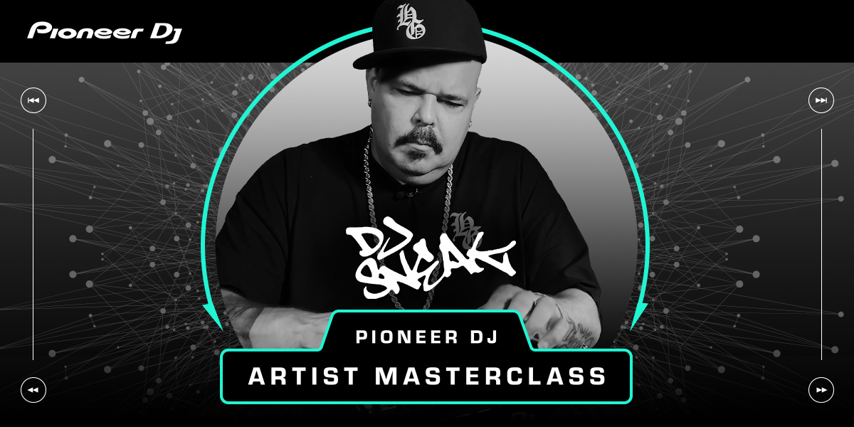 Die Pioneer DJ Artist Masterclass geht in die nächste Runde - mit DJ Sneak