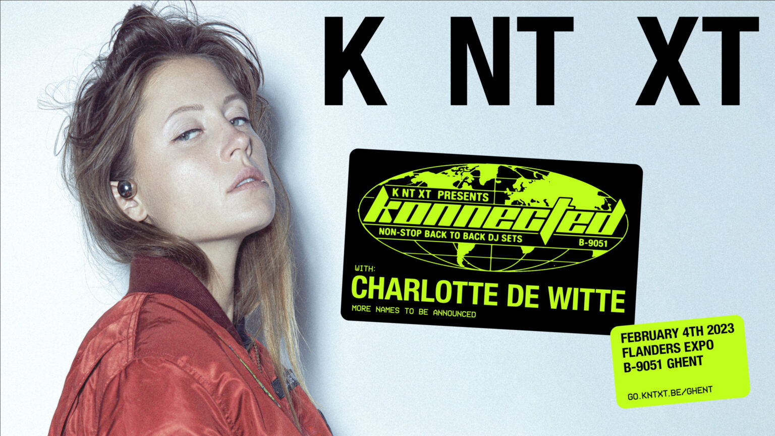 KNTXT: Charlotte de Witte & Friends mit Label-Party in Belgien
