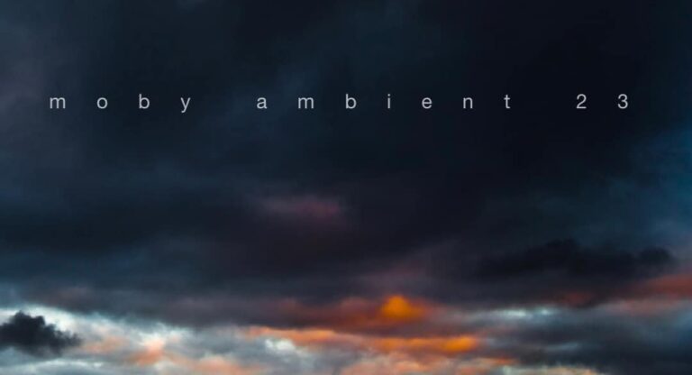 Kryptisches Album zum Jahreswechsel: Moby veröffentlicht AMBIENT 23