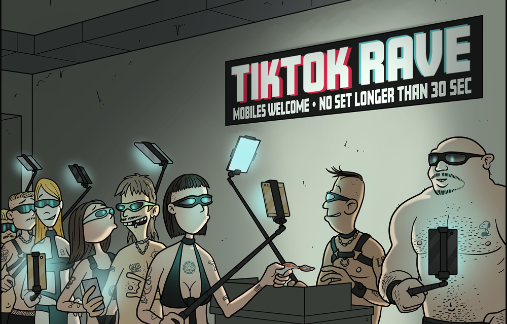 10 Dinge, an denen man einen TikTok-Raver erkennt