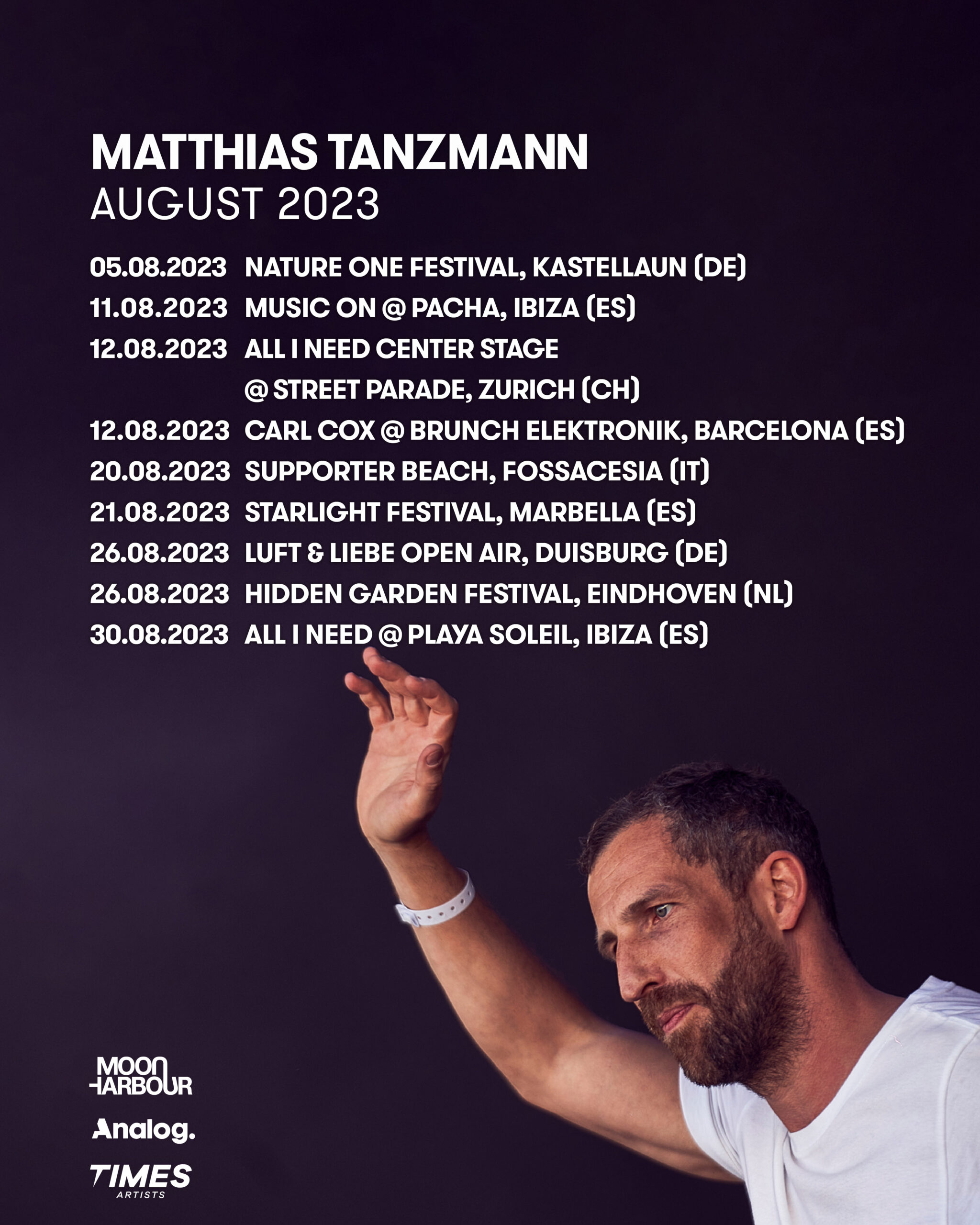 Matthias Tanzmann präsentiert seinen neuen Track auf Moon Harbour