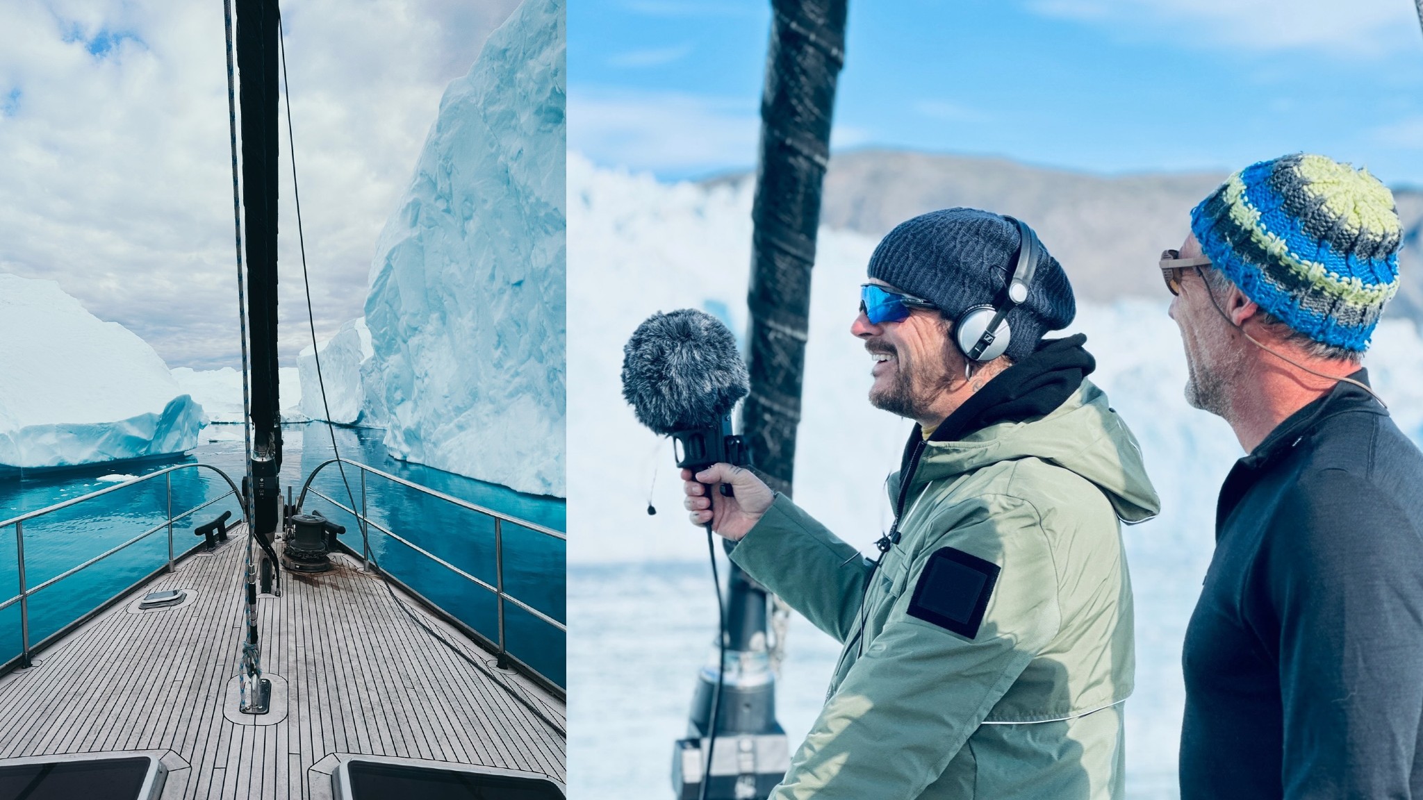 DJ-Set im Eisberg: Luciano auf Expedition in der Arktis