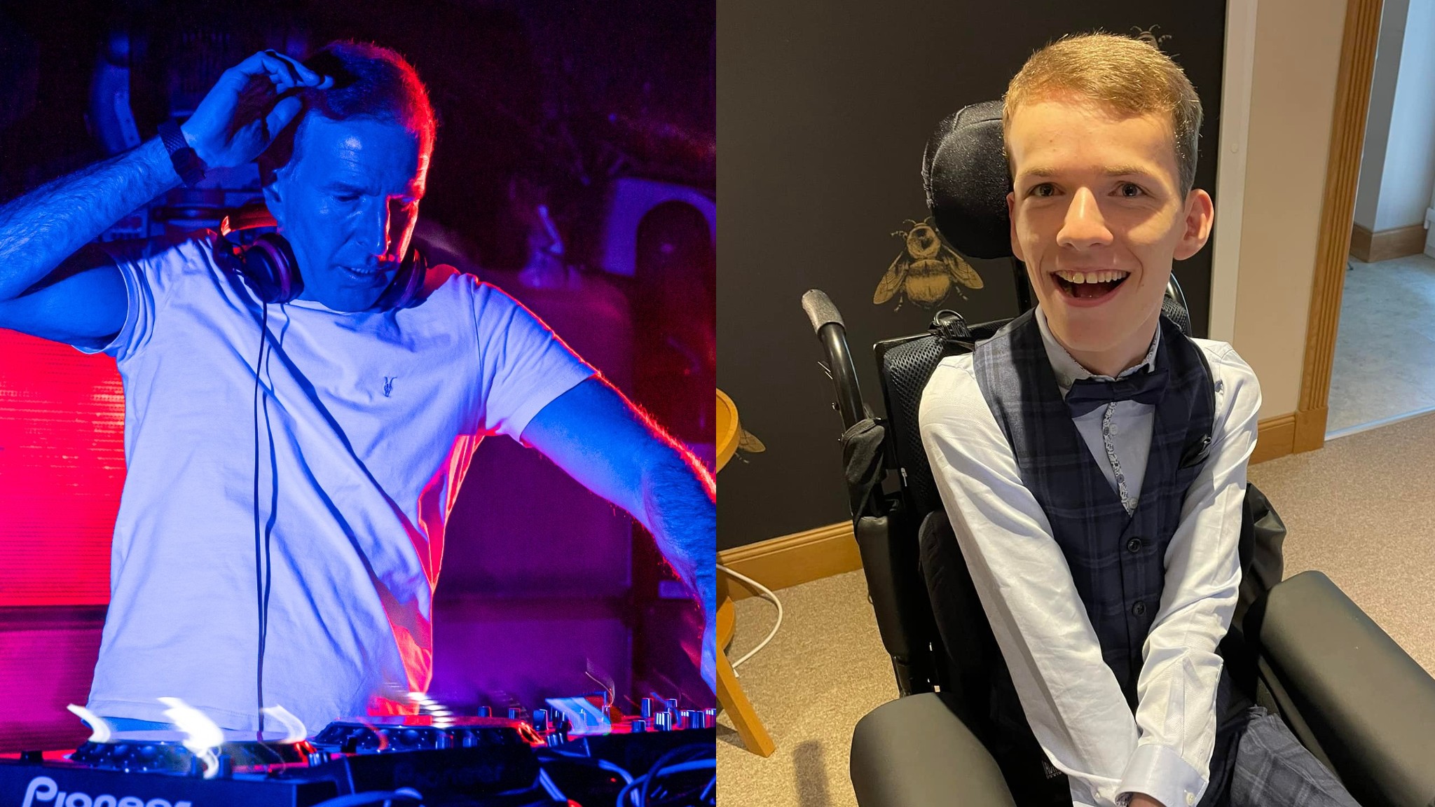 Talent & Fortschritt: Schottischer DJ legt mit seinen Augen auf