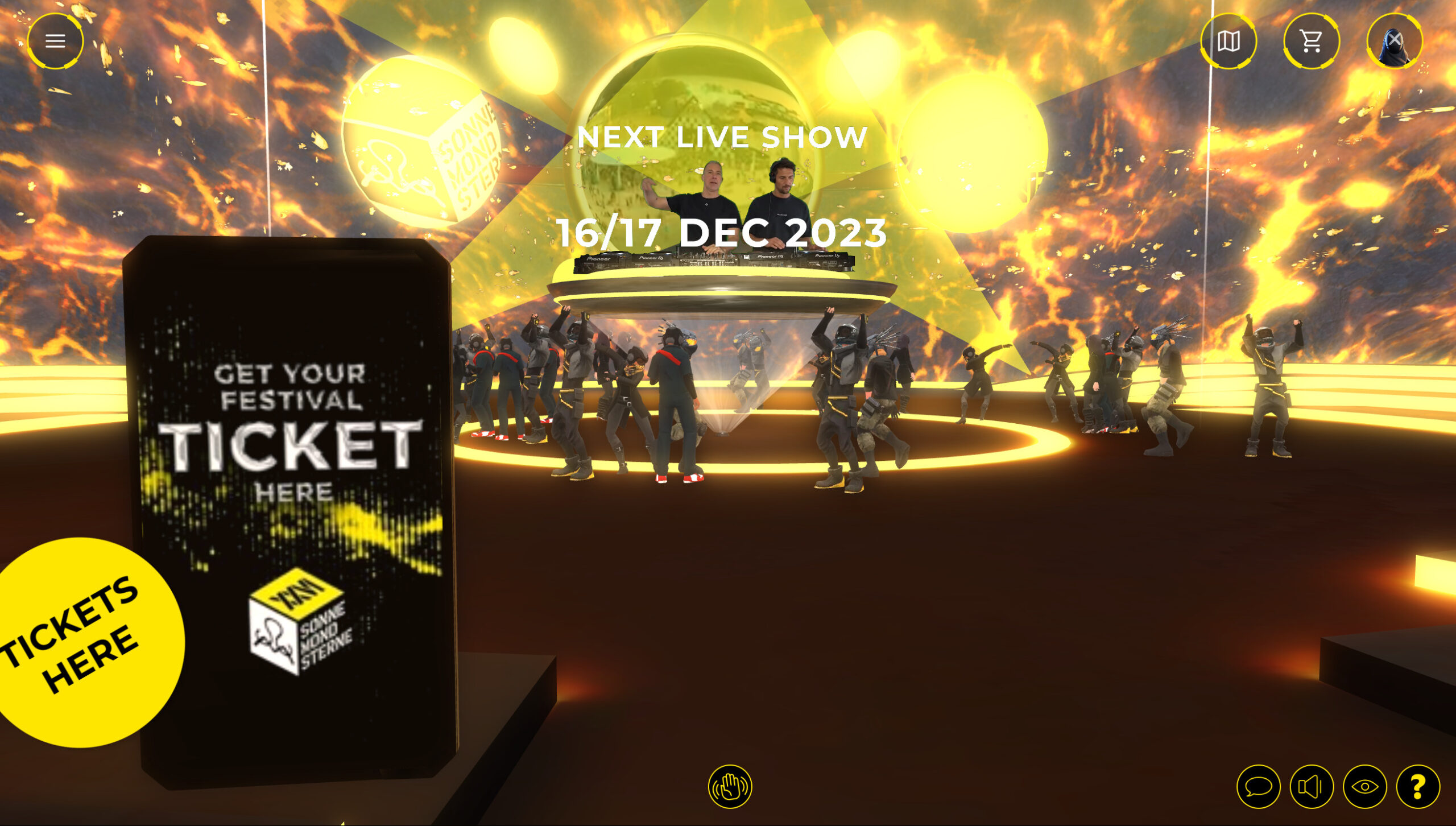 SonneMondSterne-Festival startet erstes 3D-Entertainment mit SMS.XR