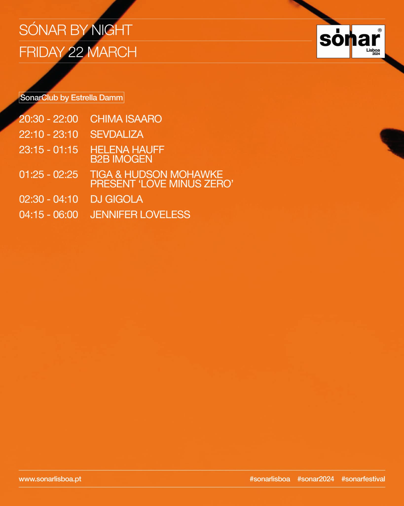 Sónar Lisboa – Timetable und Tagesaufteilung bekanntgegeben