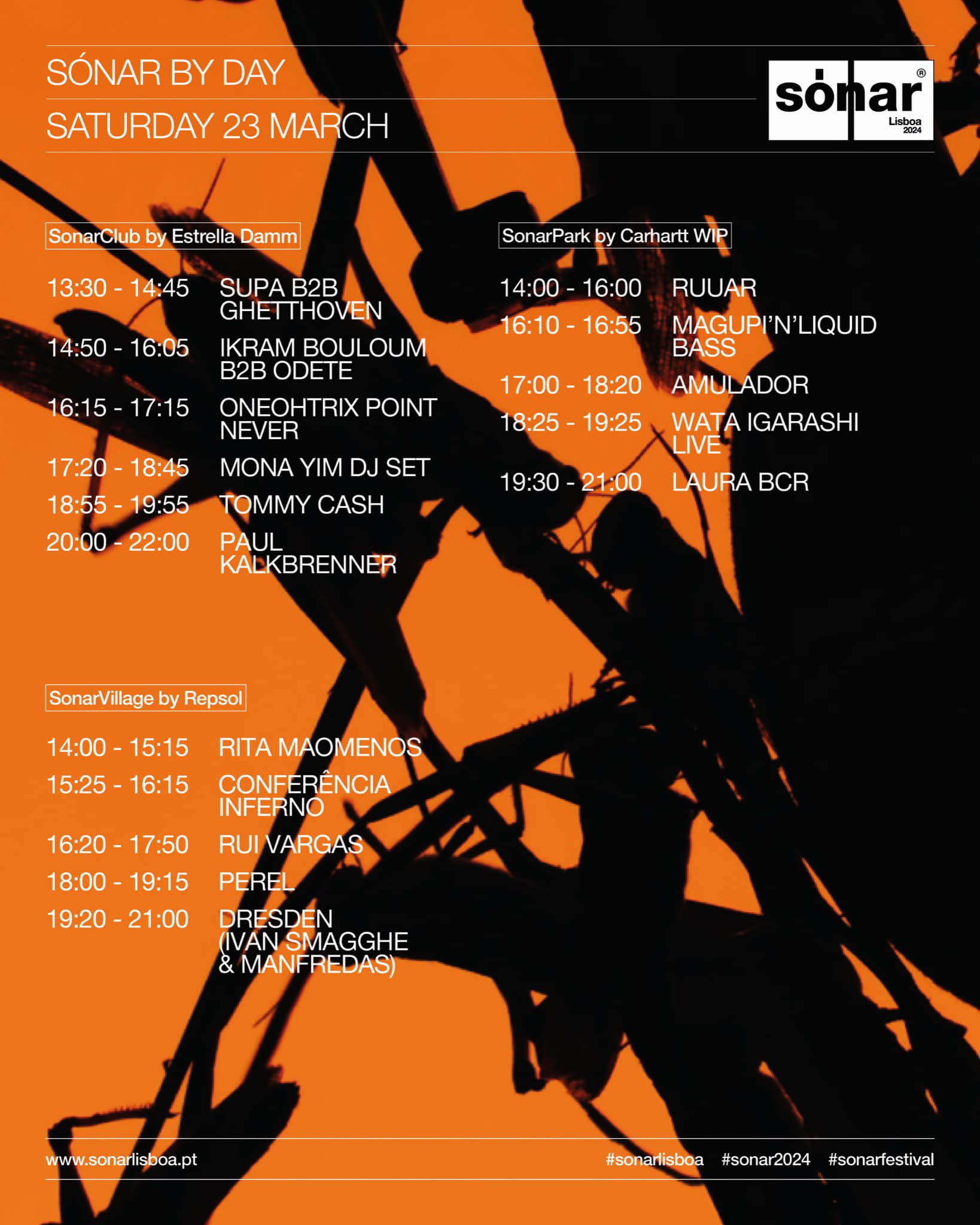 Sónar Lisboa – Timetable und Tagesaufteilung bekanntgegeben