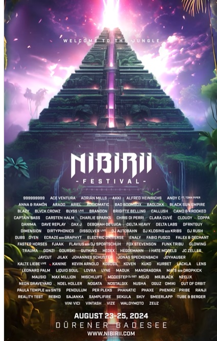 Nibirii Festival 2024 – Hier kommt das vollständige Line-up
