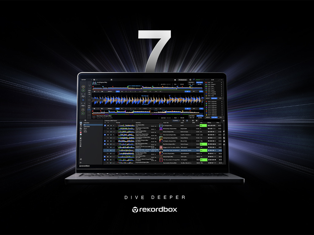 Rekordbox 7 von AlphaTheta / Pioneer DJ vorgestellt