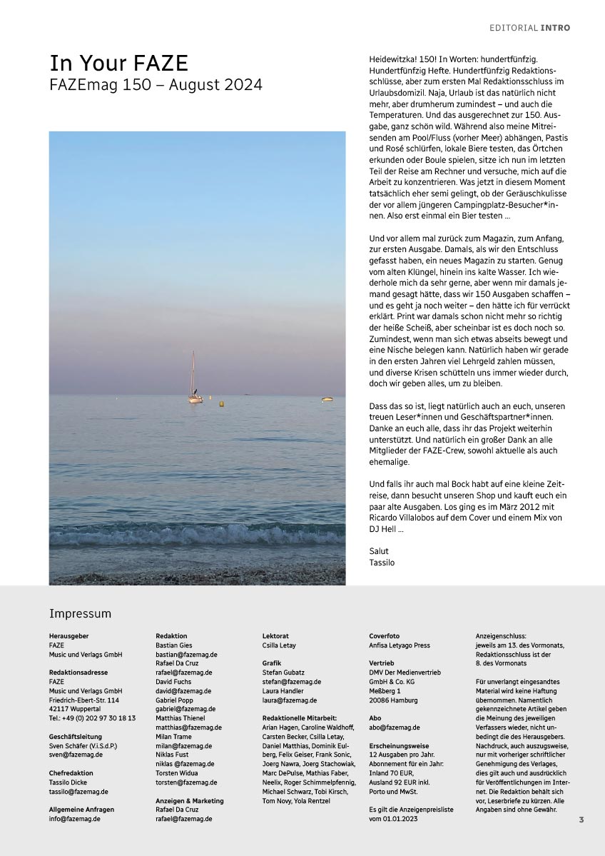 FAZEmag 150 / August 2024 (PRINT)