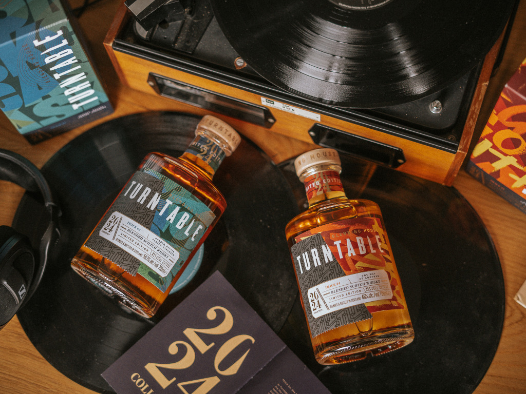 Turntable Scotch Whisky - Harder, Better, Faster, Stronger