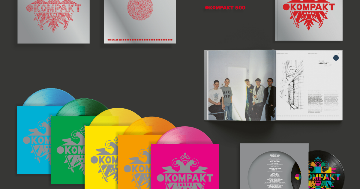 Kompakt Records feiert 500. Release mit Vinyl-Box und Buch