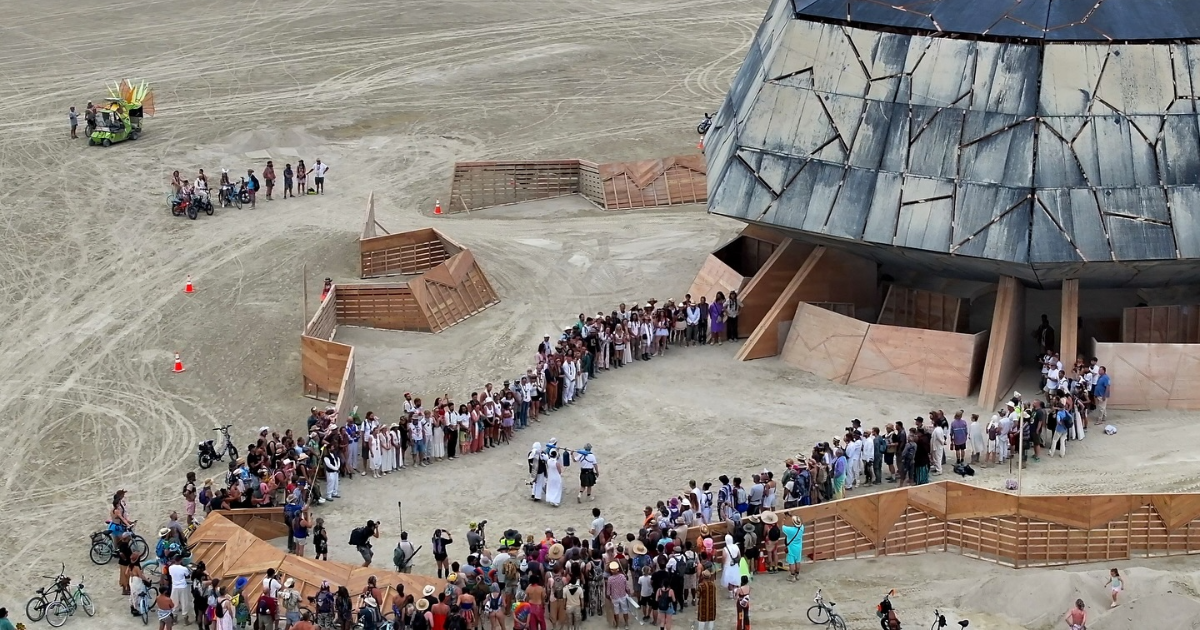 Burning Man: Toter in Blutlache während Zeremonie gefunden