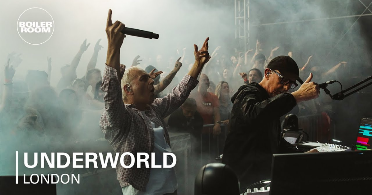 Underworld beweisen im Boiler Room: Rave hat keine Altersgrenze