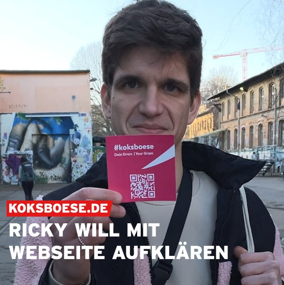 Berliner Raver will über die Schattenseiten von Kokain aufklären